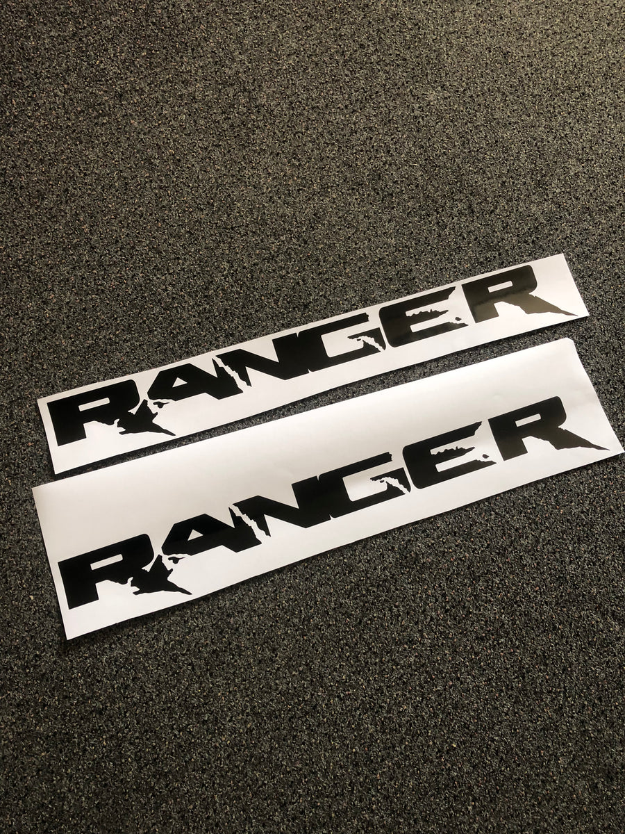 Ford Ranger Side Decals – Pulse Decals