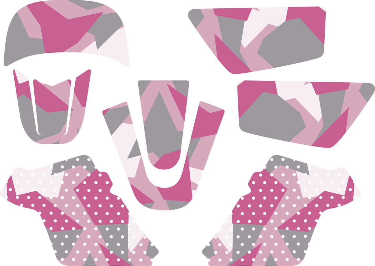 Girls Style PW50 Yamaha Vinyl Wrap Fully Laminated – Pulse Decals